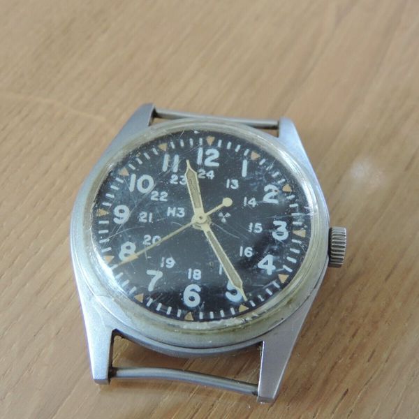 Hamilton MIL-W-46374 B - Military Watch - August 1981 - Manual Wind ...