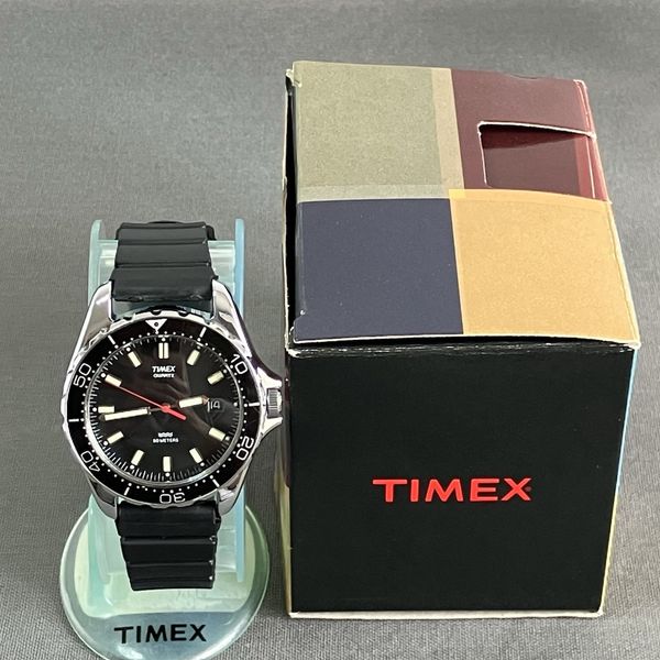 Vintage 1993 Timex Divers Style Quartz Watch. | WatchCharts Marketplace