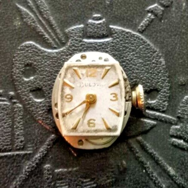 BULOVA 5AD watch movement 17 Jewel watch repair parts | WatchCharts ...