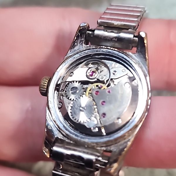 Waltham Watch Incabloc 17 Jewels Self Winding Stainless Ladies Watch ...
