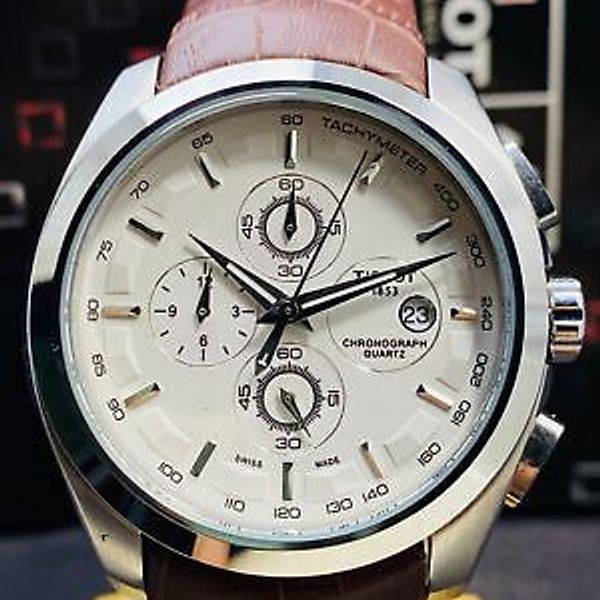 TISSOT Tachymeter Chronograph Swiss Made Luxury Men"s Watch Quartz ...