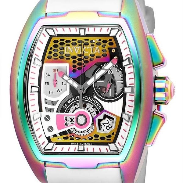 Invicta S1 Rally Diablo Men's Watch - 42mm, White 25939 NEW USA ...