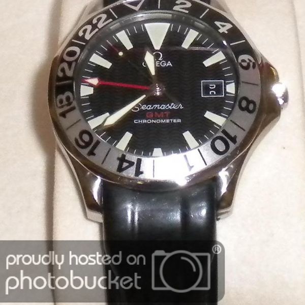 Omega Seamastrer GMT Black dial 50years 2834.50.91 Just Serviced ...
