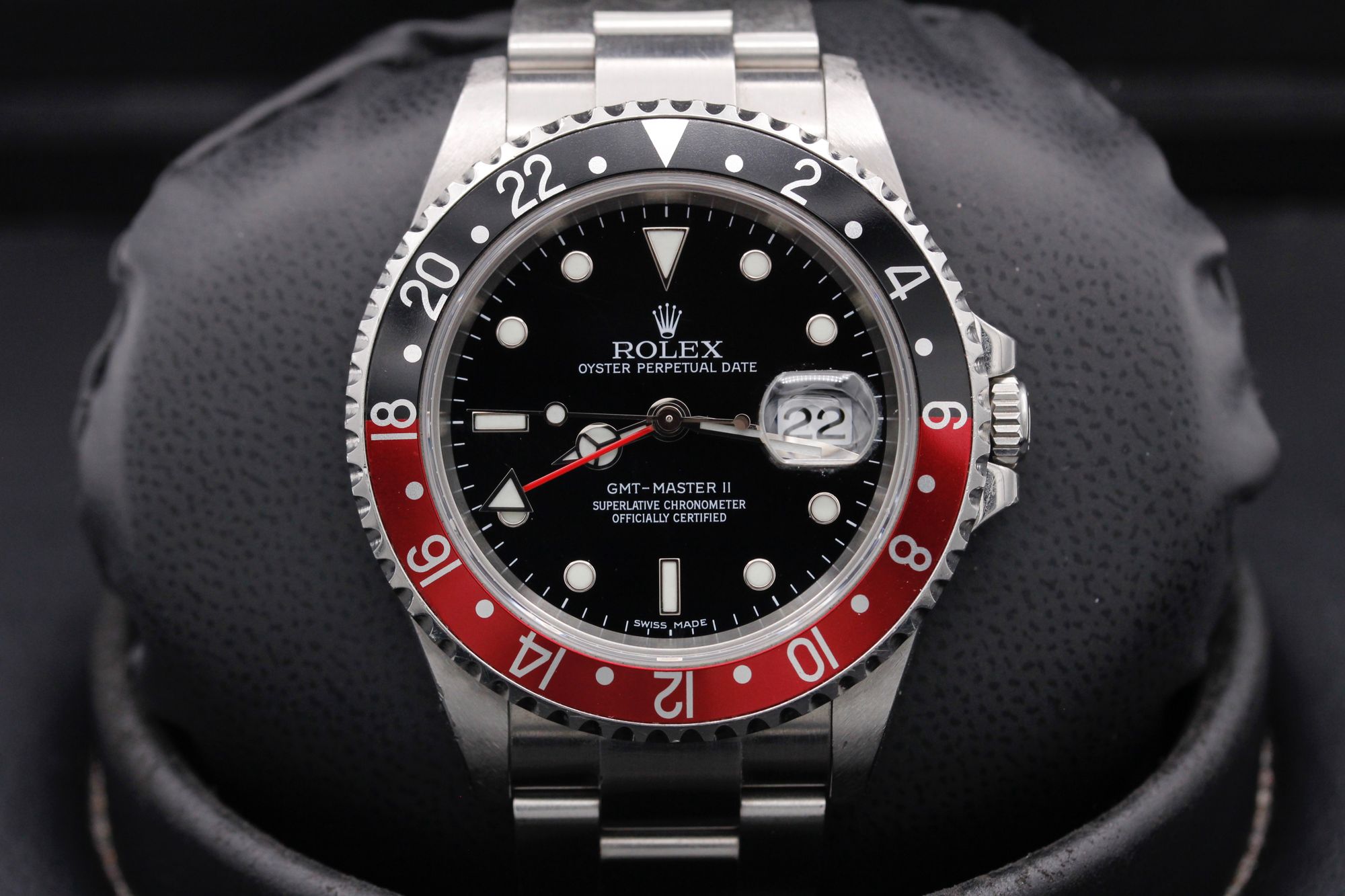 FSOT: Rolex GMT Master II "Error Dial" - 16710 - Coke - Steel - 40mm ...