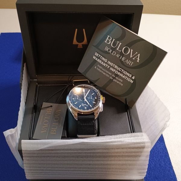 Bulova Lunar Pilot- Black (96A225 Men's Watch - Black) | WatchCharts ...