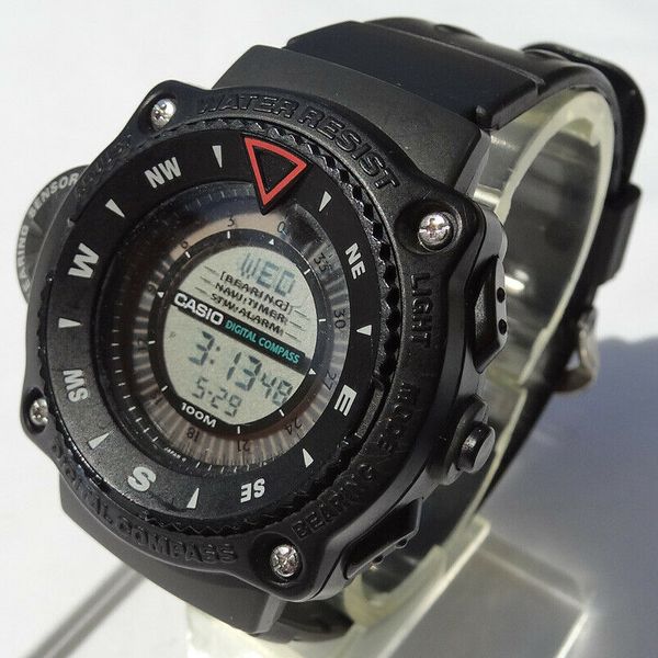 Vintage Casio Digital Compass Watch CPW-220 CPW220 1286 Module ...