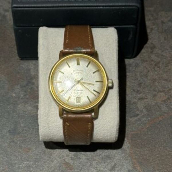 21 JEWELS SWISS MADE ROTARY MEN'S AUTOMATIC VINTAGE WATCH | WatchCharts ...