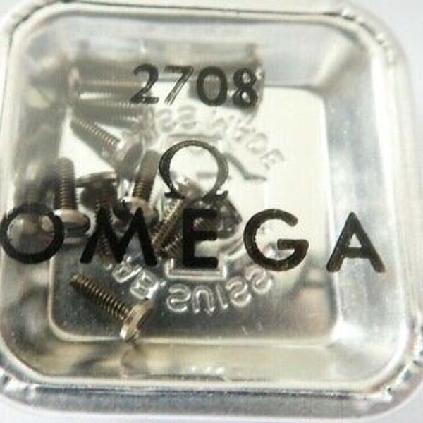 Omega screens 2708 in package 10 pics complete (O270) | WatchCharts ...