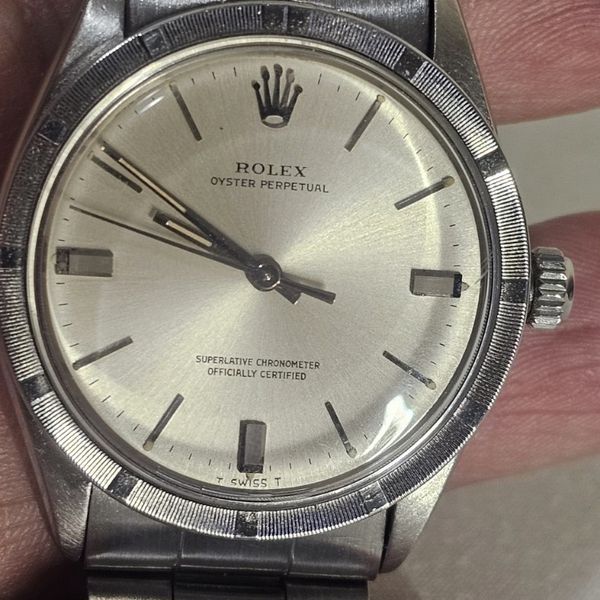 Men's Vintage Rolex Oyster Perpetual 34mm watch original | WatchCharts ...