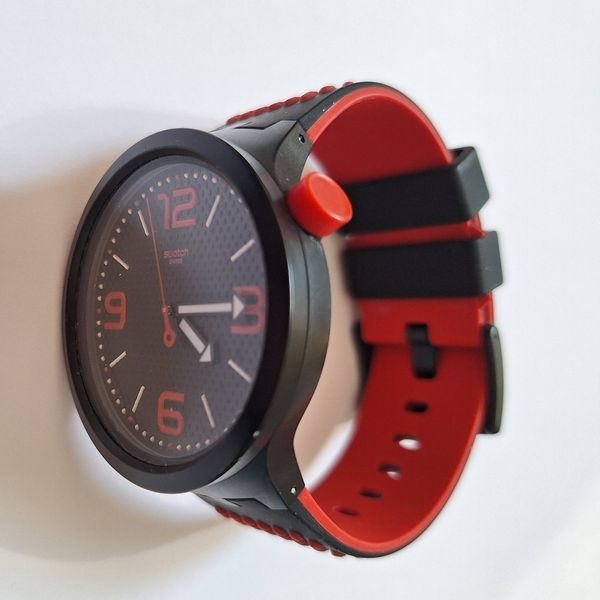 SWATCH BIG BOLD RED WATCH | WatchCharts Marketplace