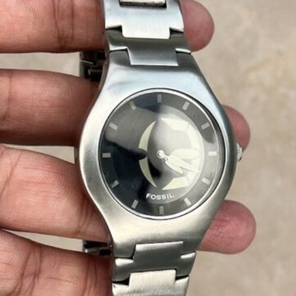 RARE y2k Fossil Big Tic JR-7944, Animated Retro LCD Watch, Box Tags New Battery | WatchCharts ...