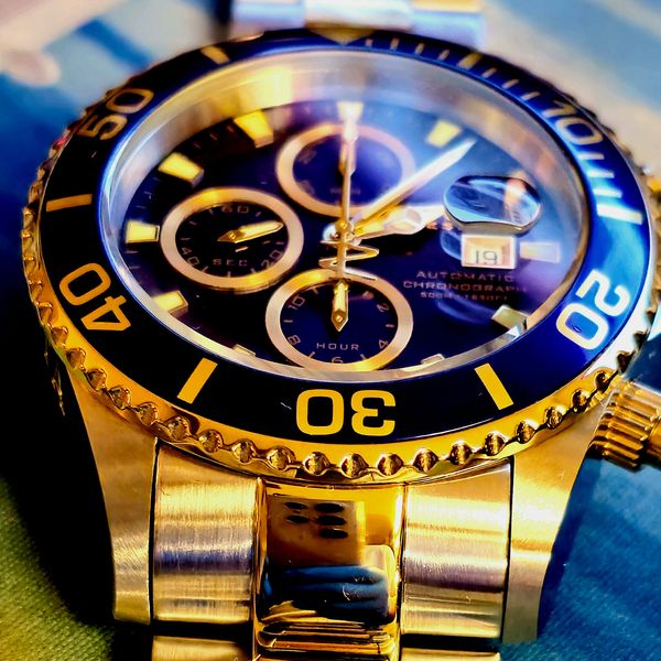 INVICTA RESERVE PRO DIVER 47MM SWISS MADE AUTO CHRONO VALJOUX 7750 ...