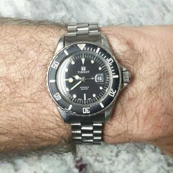 Rare Vintage Tissot MONNIN 503305 Automatic Diver Watch 32/36mm ...