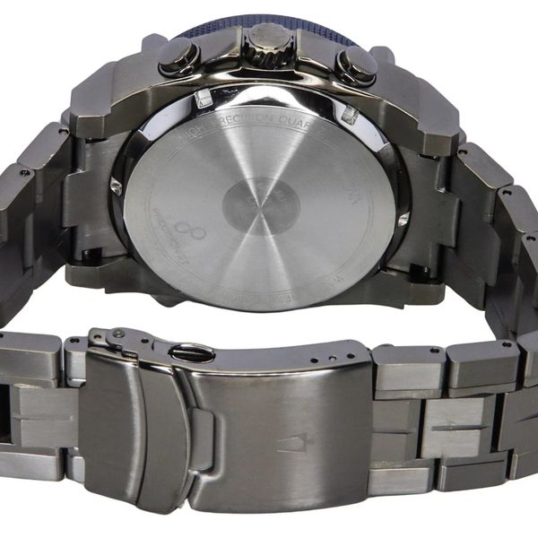 Bulova Precisionist Grey Dial Quartz Diver's 300M Men's Watch 98B343 ...