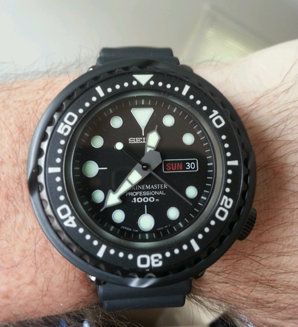 FS: Seiko Darth Tuna SBBN013 w 24mm Isofrane | WatchCharts