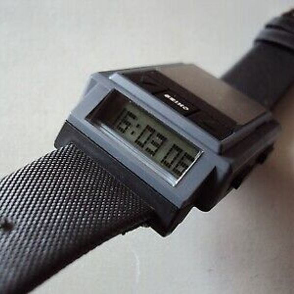 VINTAGE SEIKO DIGITAL BPM METRONOME DIGITAL LED MEN WATCH JAPAN MADE ...