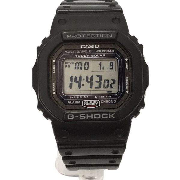 [Used] CASIO Watch/Digital/Rubber/Black/CASIO/Casio/G-SHOCK/Square/GW ...