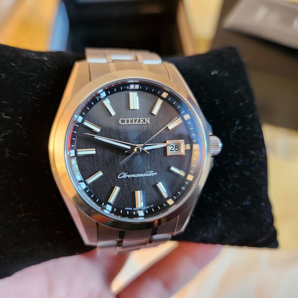 SOLD: Citizen Chronomaster Washi Paper Dial AQ4030-51E with Full Kit | WatchCharts Marketplace