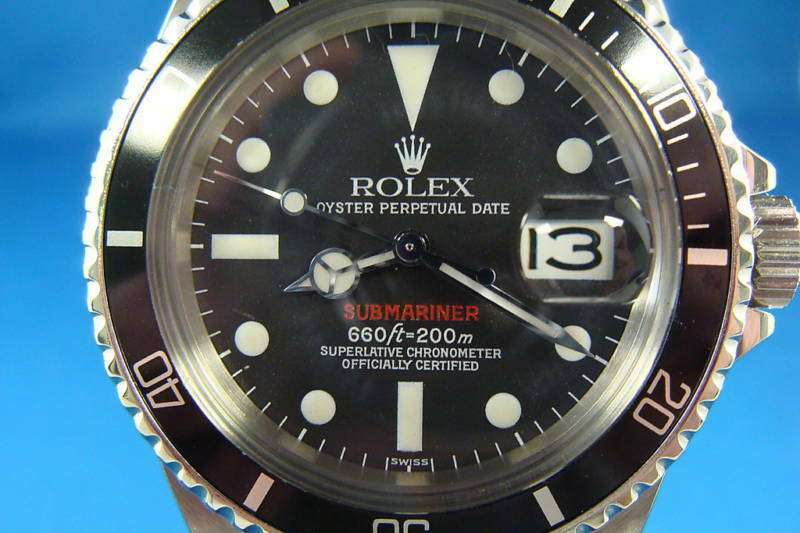 ROLEX 1680 RED SUBMARINER IN GOOD CONDITION | WatchCharts