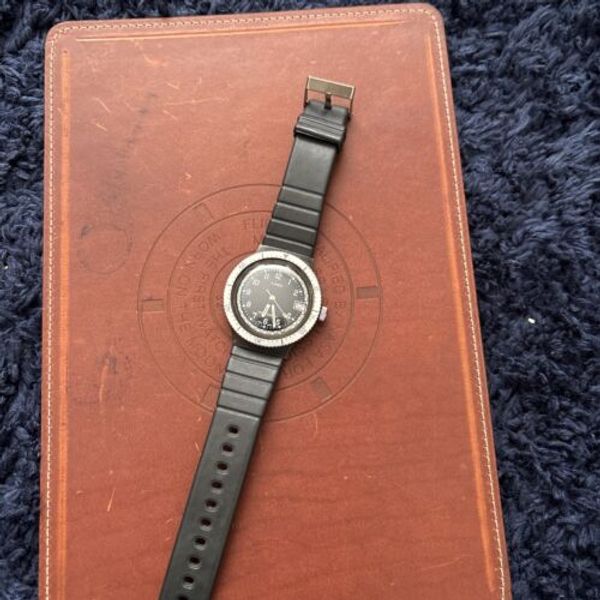 Timex Marlin Vintage 80s Black | WatchCharts Marketplace