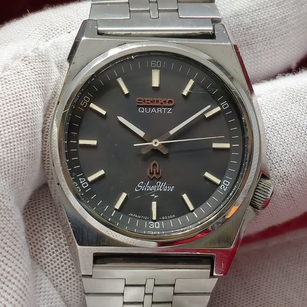 Vintage 1978 SEIKO JDM SilverWave Quartz, 7121-8021 Not Running ...