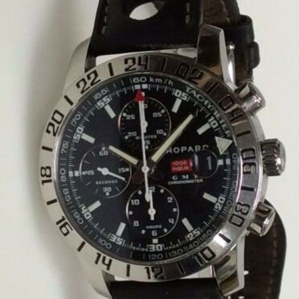 CHOPARD MILLE MIGLIA GMT 8992 MENS CHRONOGRAPH WRISTWATCH | WatchCharts ...