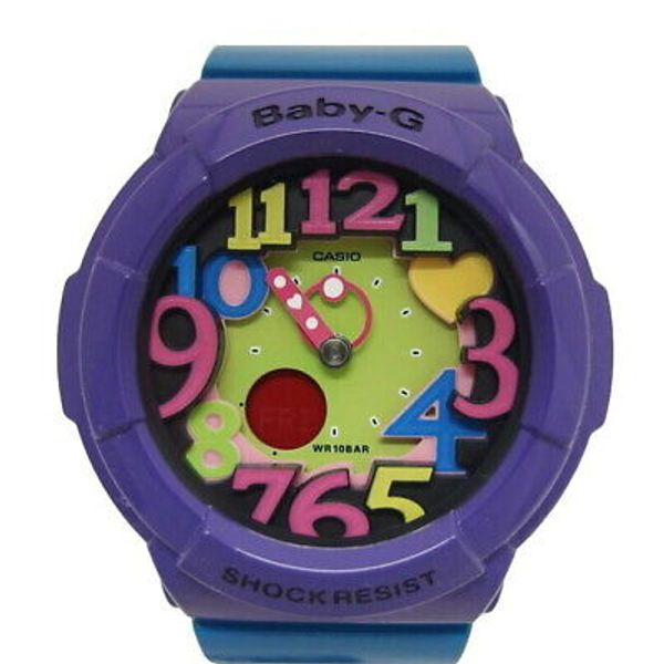 Casio Baby-G Crazy Neon Series Blue BGA-131-6BDR Analog Digital Quartz ...