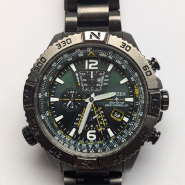 Mens Citizen Eco-Drive ProMaster Navihawk H804 AT8227-56X | WatchCharts ...