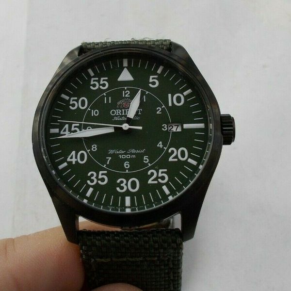 Men's Orient Automatic Watch Wristwatch KL ER2A-D0-A CA Black Face ...