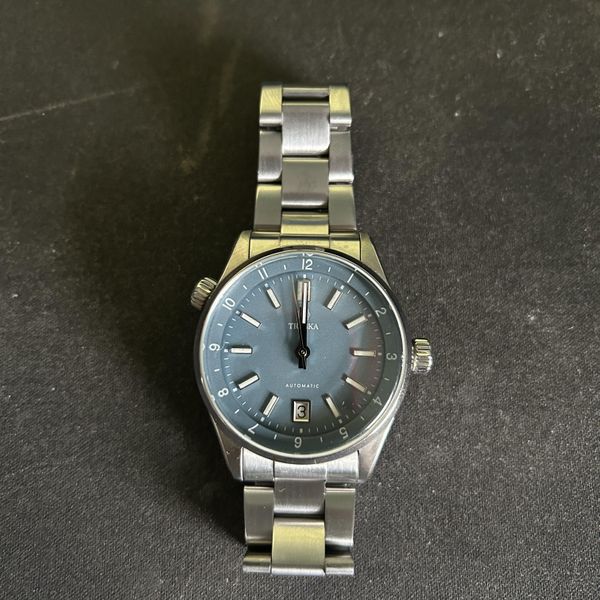 [WTS] Traska Venturer Steel Blue | 38 x 46mm x 10.5mm thick | Original ...