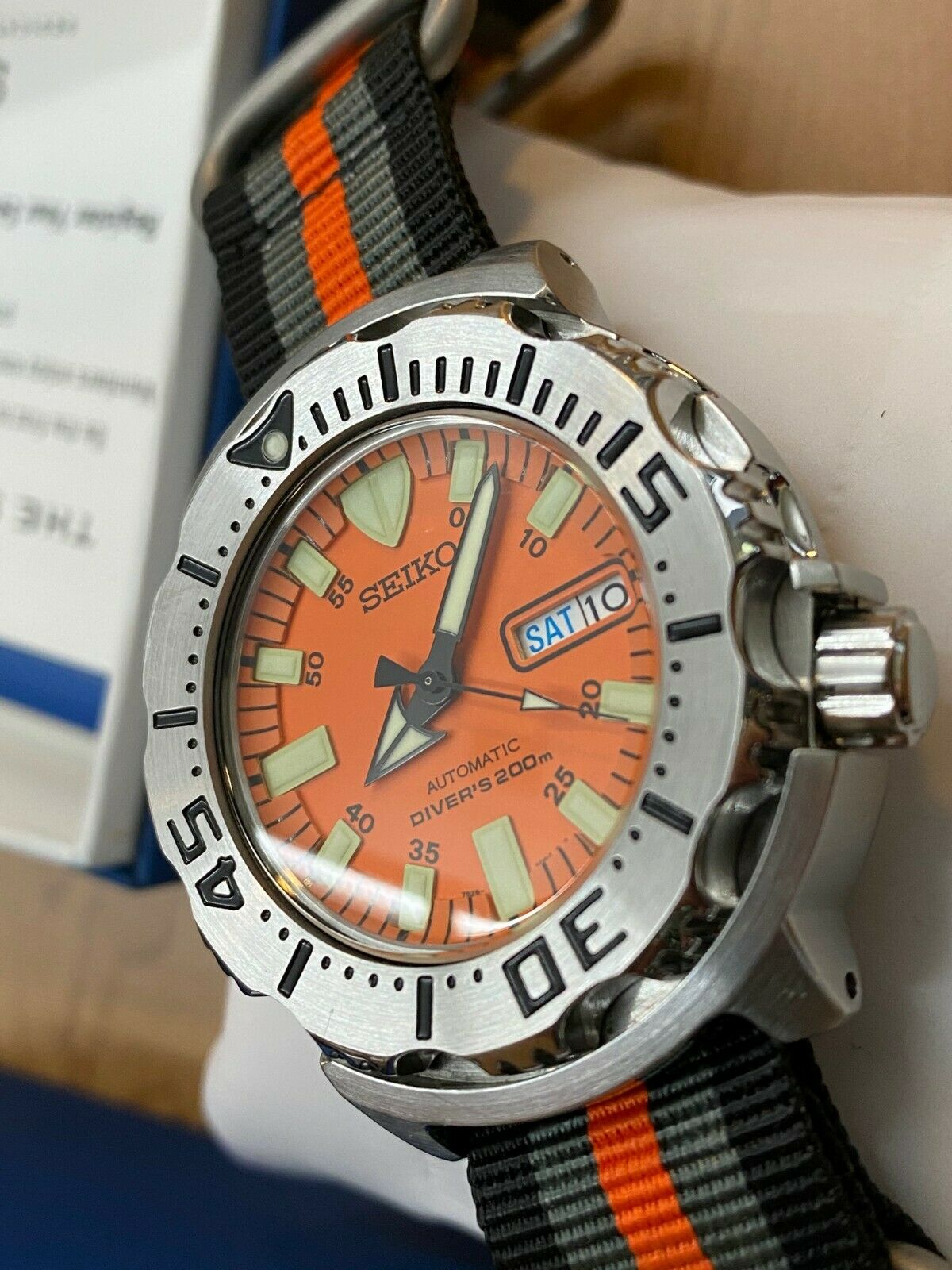 Seiko Orange Monster - 7S26-0350 - SKX781 - Stock - 1st Gen - Highly ...