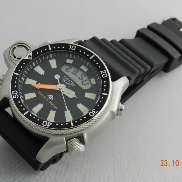 FS: CITIZEN Promaster Dive Computer 200m Aqualand JP2000 series | WatchCharts Marketplace