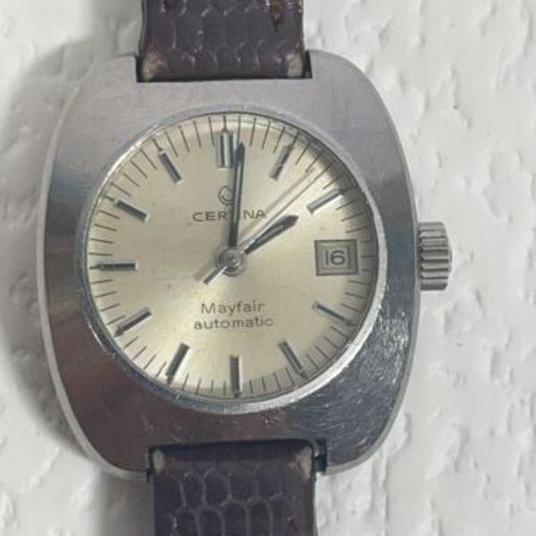 Vintage Certina Mayfair Automatic Swiss Made Dial Mechanical Watch ...