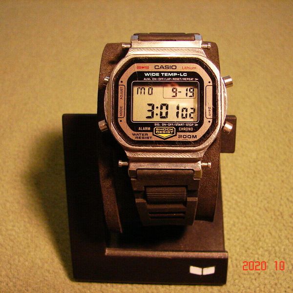 Rare Vintage Casio WM-5100C-1 G-Shock Wide Temp Digital LCD Watch ...
