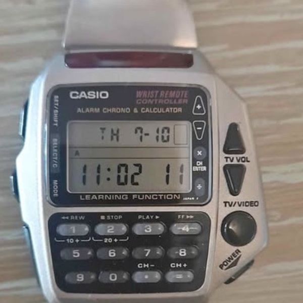 Casio Vintage Watch cmd-40 Tv Remote Control Nos New Rare | WatchCharts ...