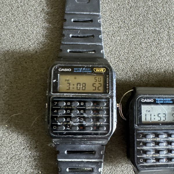 Vintage Casio Databank Lot New Batteries | WatchCharts Marketplace