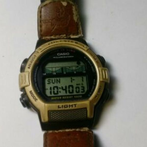 CASIO FT-200 (MODULE 1879) FISH IN TIME LCD WATCH | WatchCharts Marketplace