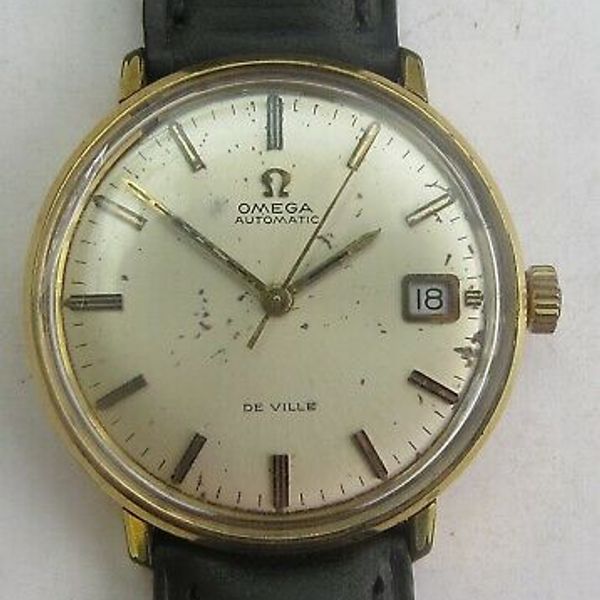 NICE GENTS VINTAGE OMEGA DEVILLE AUTOMATIC WRISTWATCH | WatchCharts ...