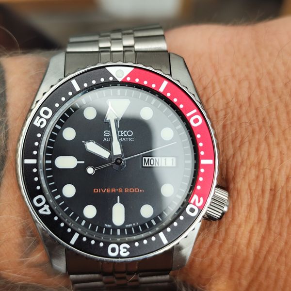 Seiko 7S26-0020 Divers Watch Automatic Coke Bezel | WatchCharts Marketplace