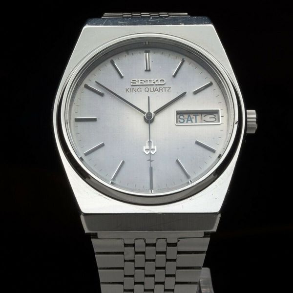 Vintage Seiko King Quartz 5856 7020 Fully Working from 1978 + Vintage ...