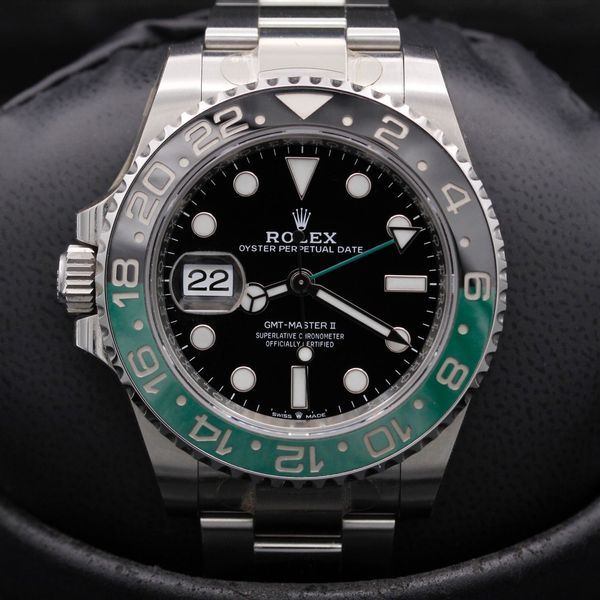 FSOT: Rolex GMT Master II Left Handed - 126720VTNR - Black / Green ...