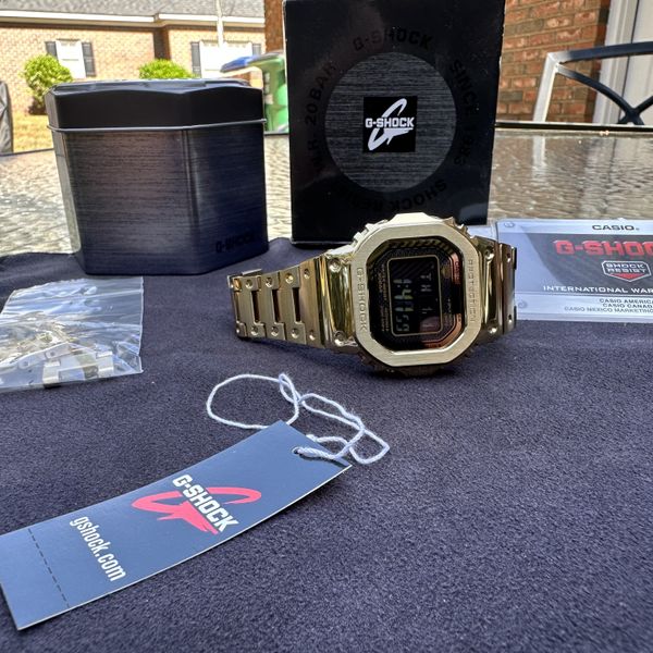 [$240 USD] FS: Casio G-shock Full Metal Gold GMW-B5000GD-9 ...