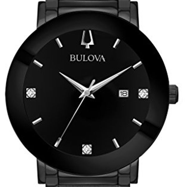Bulova Bulova 98D144 Men's Modern Diamond Watch w / Date (overseas ...