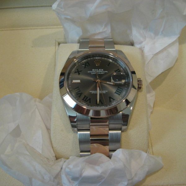 FS: ROLEX 126301 41MM Datejust FEDERER DIAL | WatchCharts