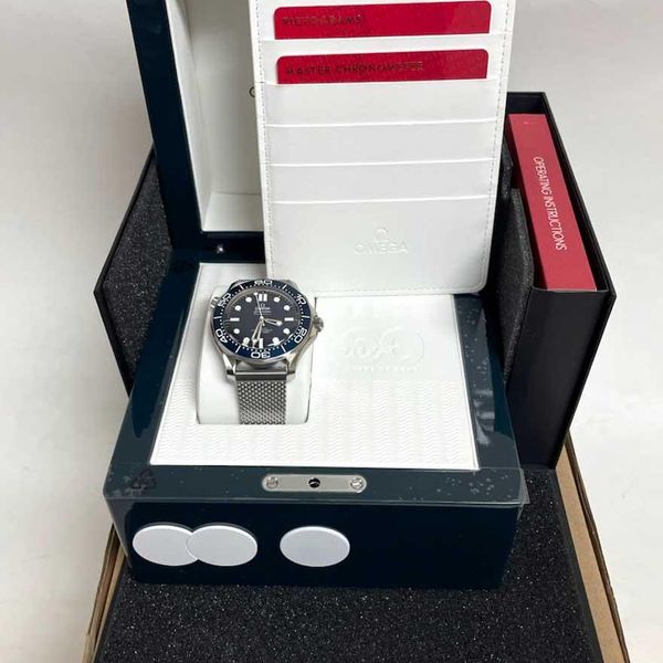 [wts] Omega Seamaster 007 James Bond 60th 210.30.42.20.03.002 Blue BNIB ...