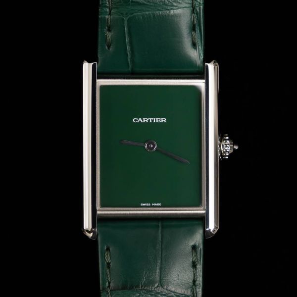 FS: Cartier Tank Must Green Large WSTA0056 Warranty | WatchCharts