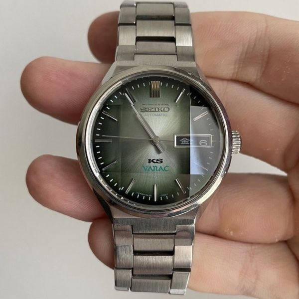 [WTS] 1972 Vintage KS King Seiko Vanac 5626-7160 rare green dial | WatchCharts Marketplace