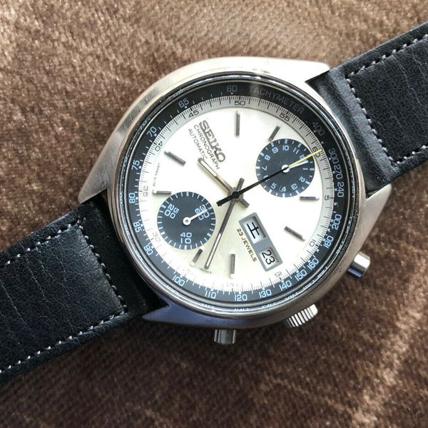 Seiko Baby Panda 6138-8000 Automatic Vintage Chronograph 1972 | WatchCharts