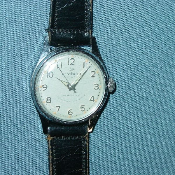 Unichron 17 Jewels Vintage Watch Unbreakable Mainspring Working ...
