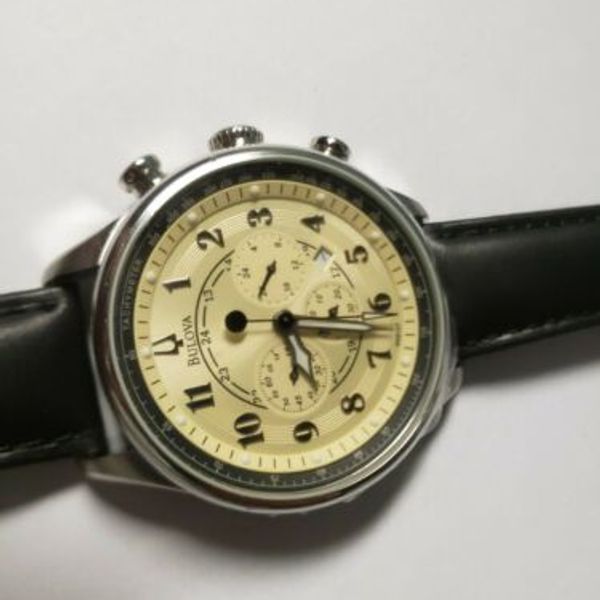 Men's Bulova Chronograph Watch w/ tachymeter, C860868 | WatchCharts ...